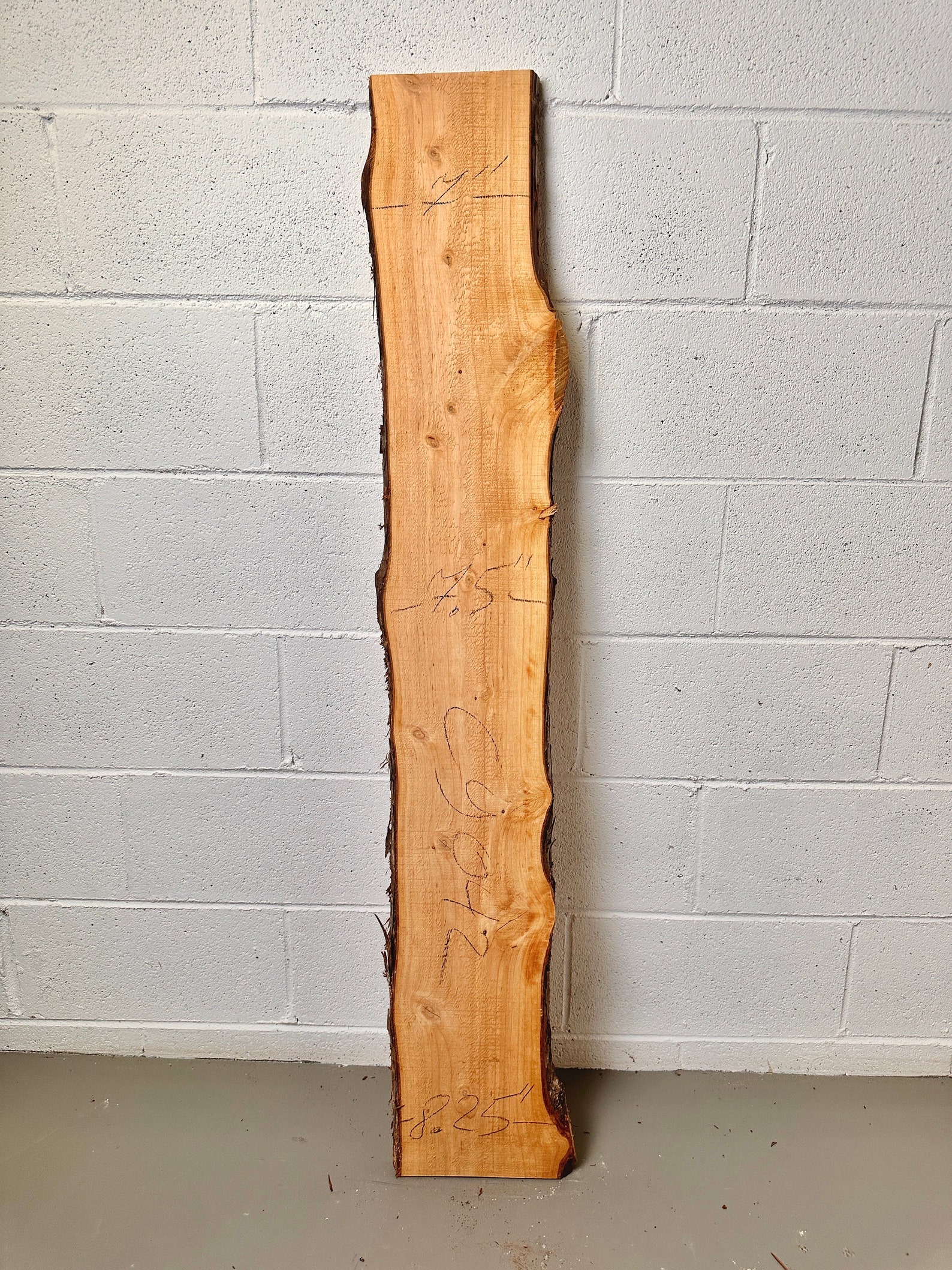Cypress Wood Slab CY042 Live Edge Board, DIY Woodworking Supplies ...