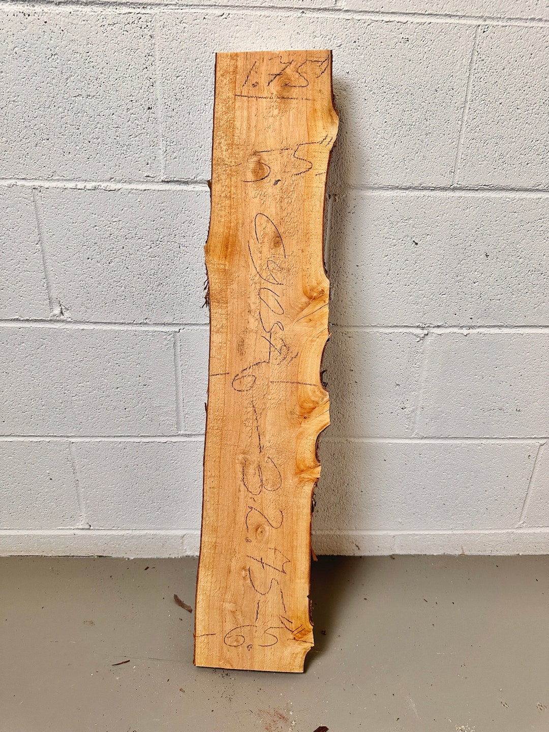 Cypress Wood Slab (CY037) Live Edge Board, DIY Woodworking Supplies ...