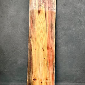 Blue Pine Wood Slabs, Rare Find Rainbow Pine, Live Edge Boards, DIY ...