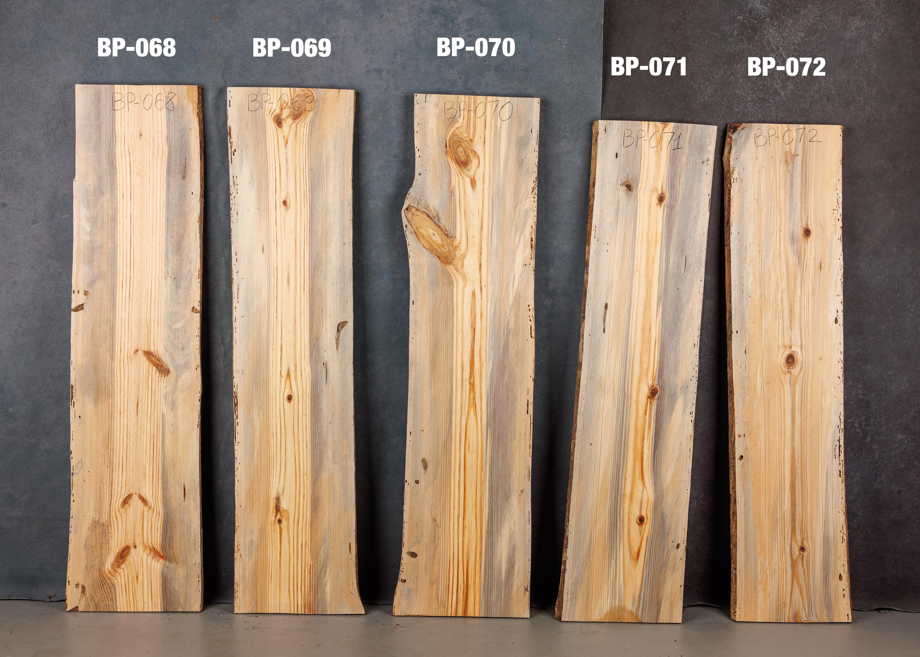 Blue Pine Wood Slabs, Rare Find Rainbow Pine, Live Edge Boards, DIY ...