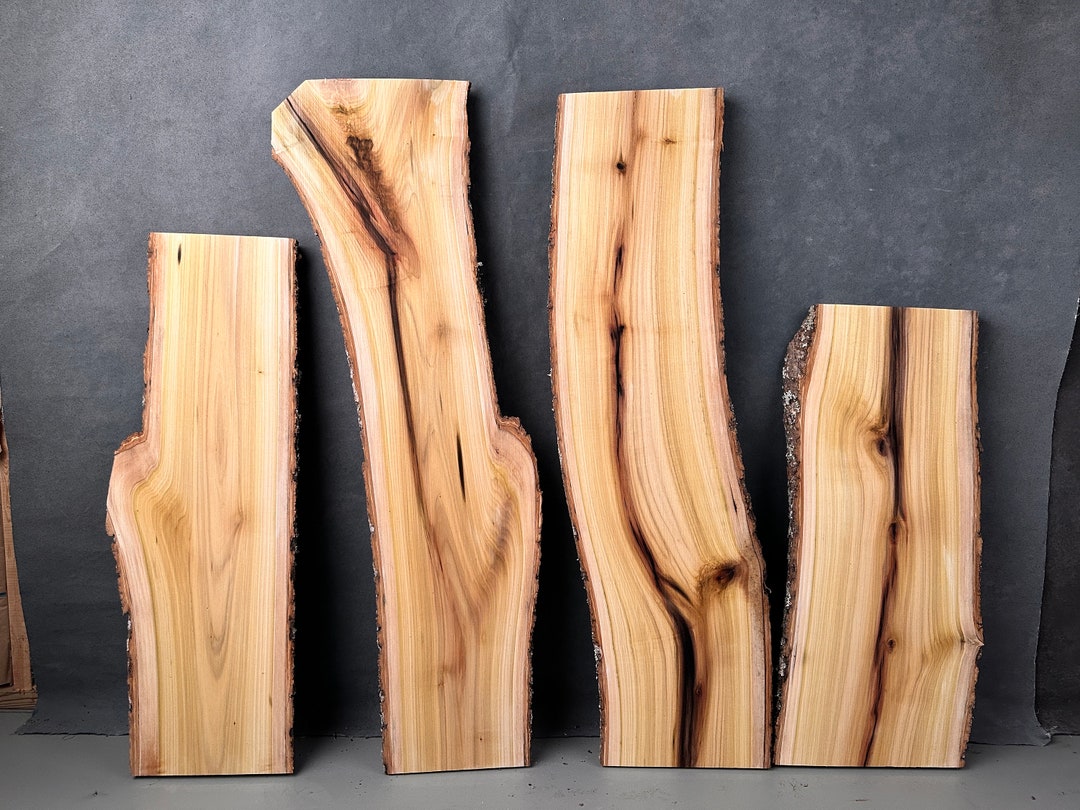 Tulip Poplar Wood Slabs, Live Edge Boards, DIY Woodworking Supplies, Live Edge Floating Shelves ...