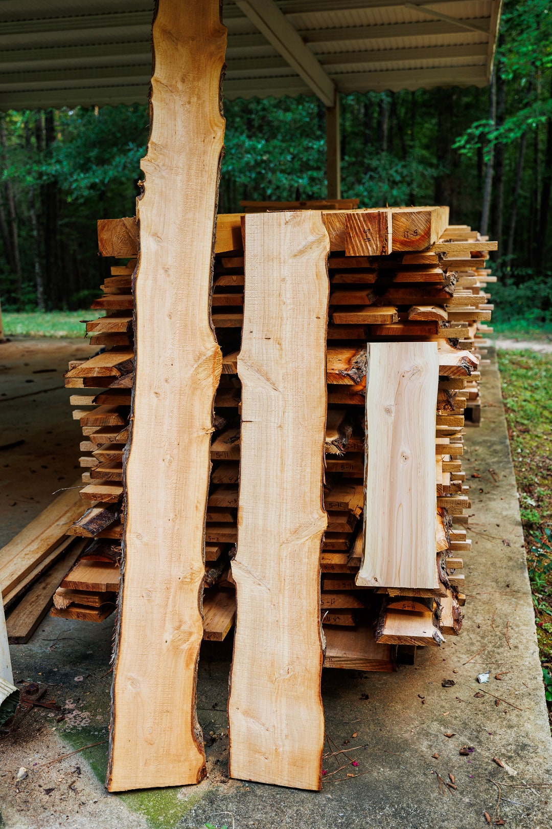 Cypress Wood Slabs Live Edge Boards, DIY Woodworking Supplies ...