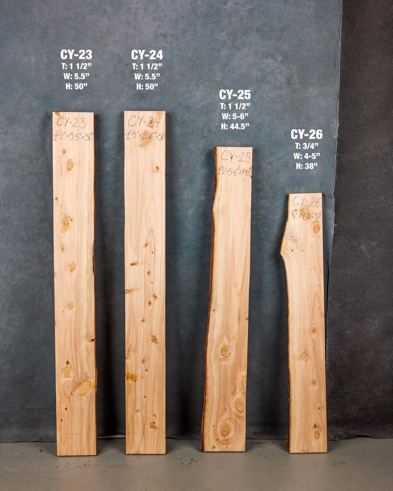 Cypress Wood Slabs, Live Edge Boards, DIY Woodworking Supplies ...
