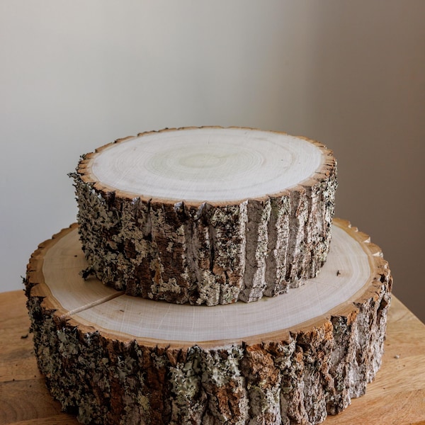 Log Cake Stand - Etsy