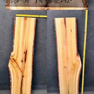 Tulip Poplar Wood Slabs, Live Edge Boards, DIY Woodworking Supplies ...