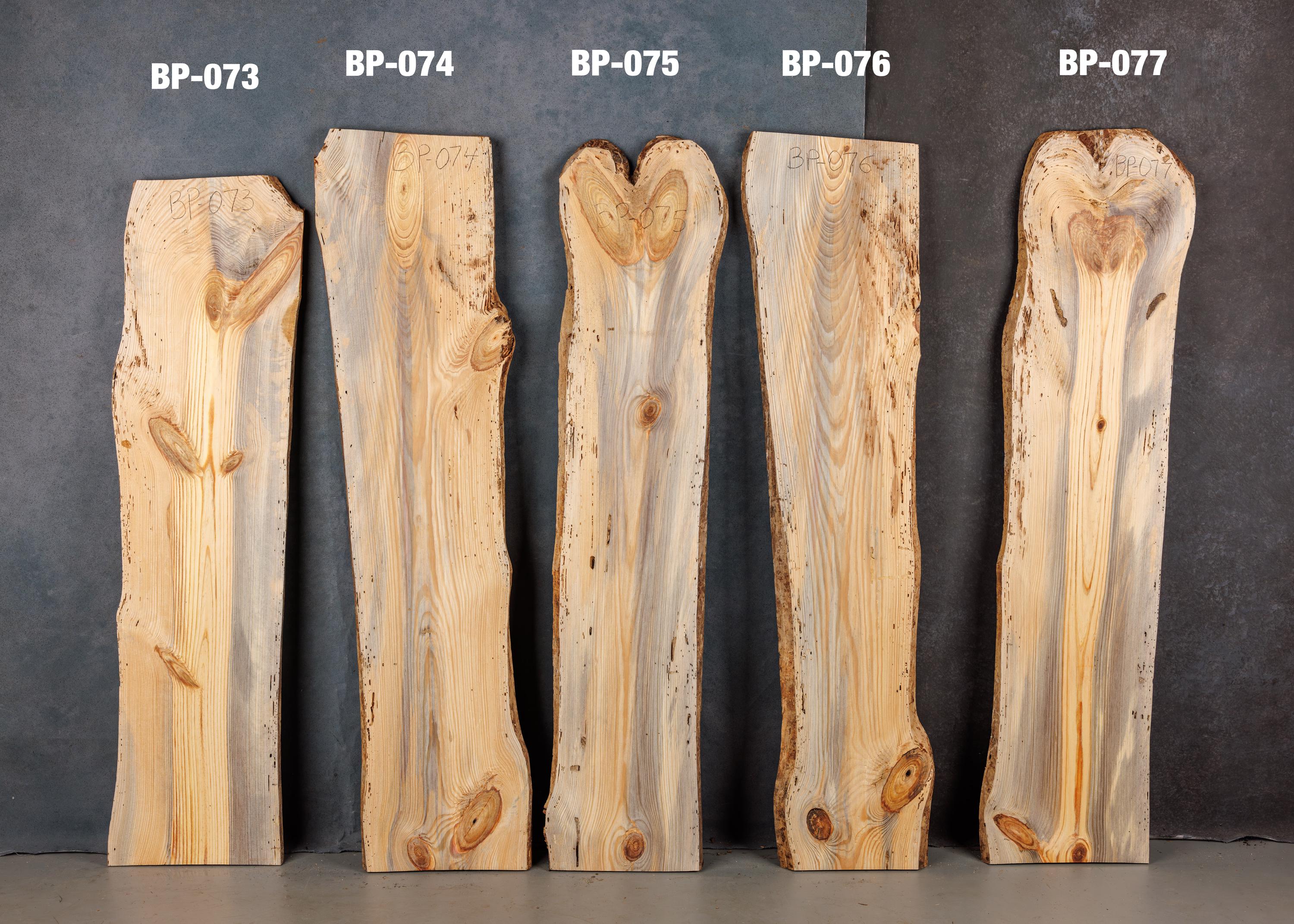 Blue Pine Wood Slabs, Rare Find Rainbow Pine, Live Edge Boards, DIY ...