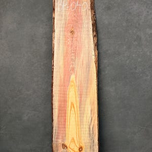 Blue Pine Wood Slabs, Rare Find Rainbow Pine, Live Edge Boards, DIY ...