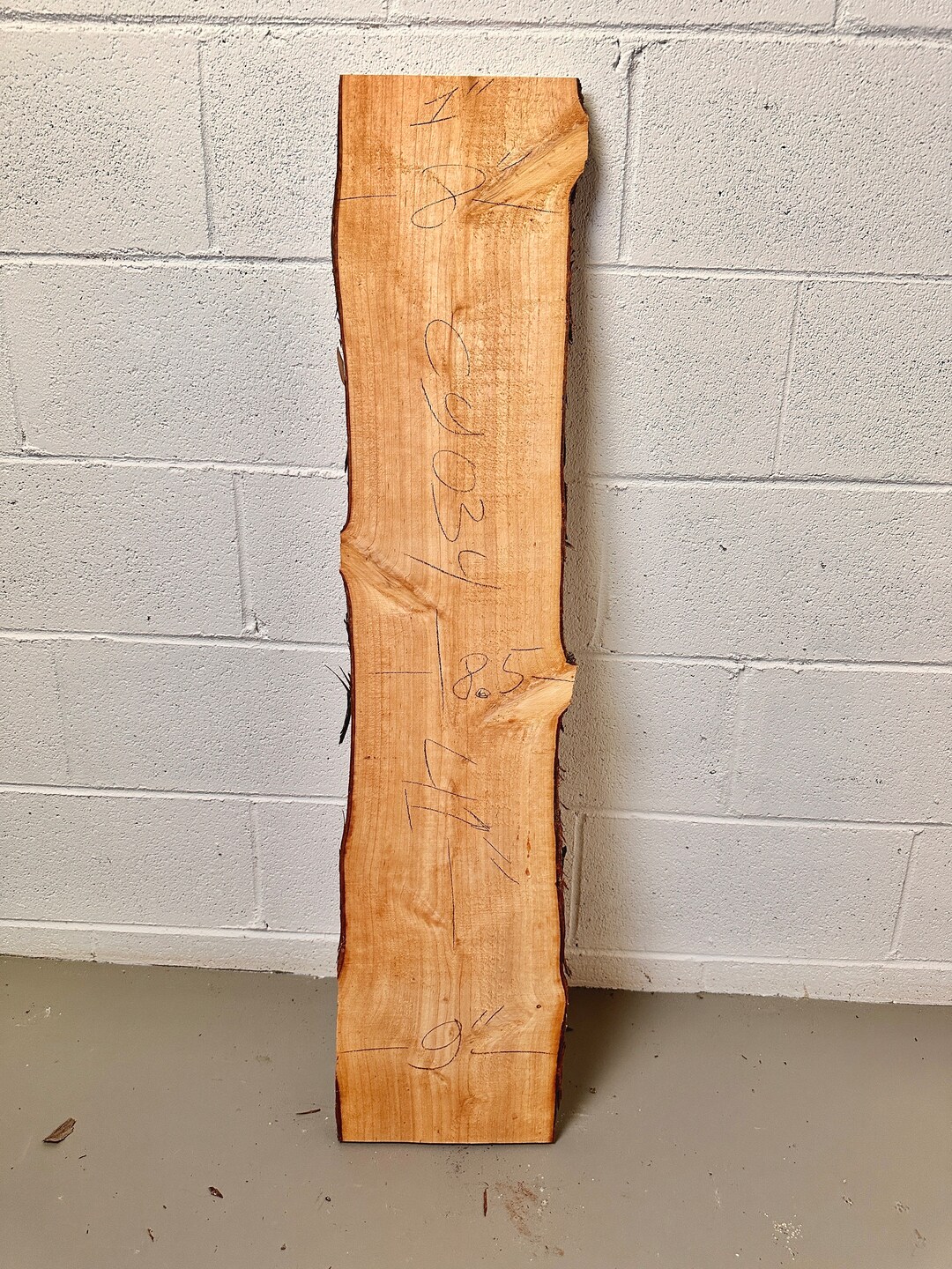 Cypress Wood Slab CY034 Live Edge Board, DIY Woodworking Supplies ...