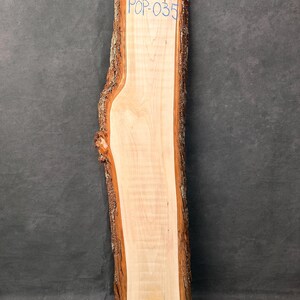 Tulip Poplar Wood Slabs, Live Edge Boards for Tabletop, DIY Woodworking ...