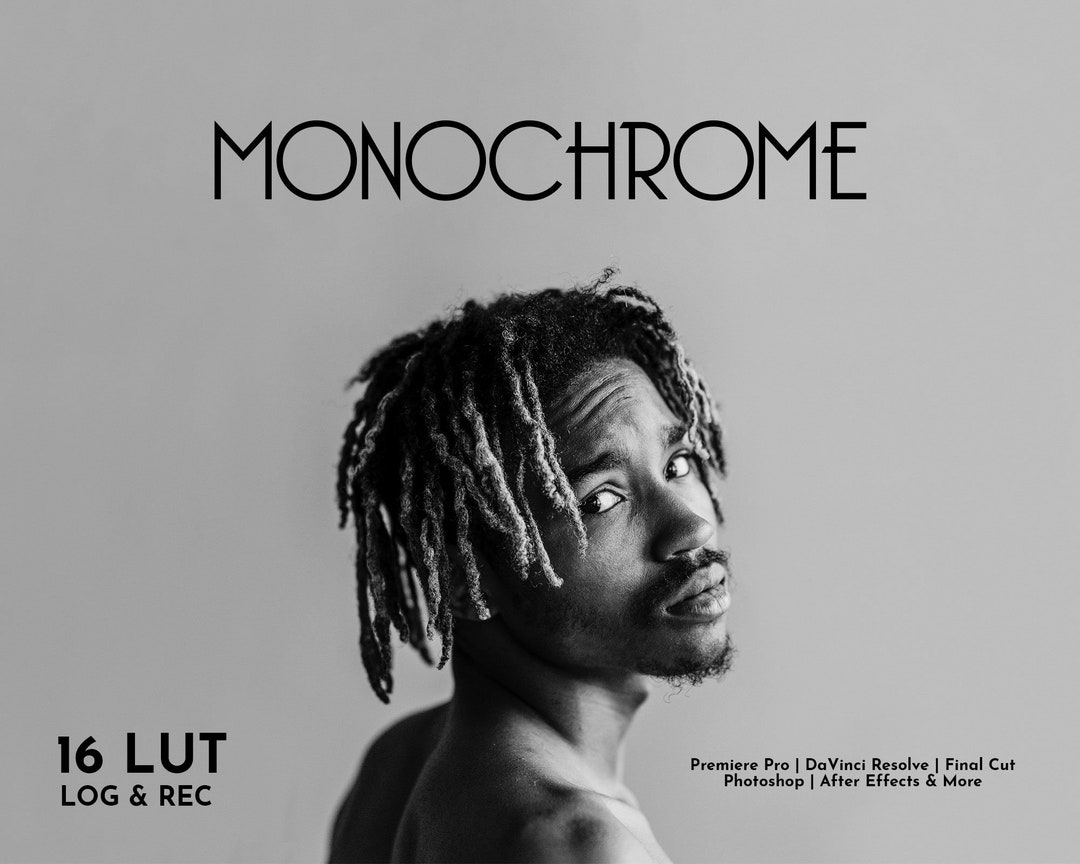 16 Monochrome Film Luts for Color Grading | Video Editing, Luts ...