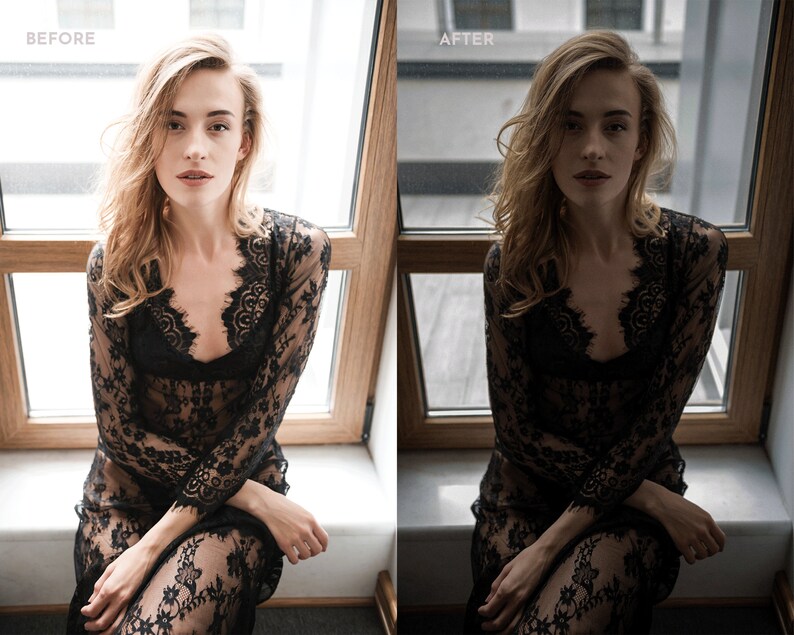 15 DARK AESTHETIC Lightroom Presets Mobile & Desktop Dark - Etsy