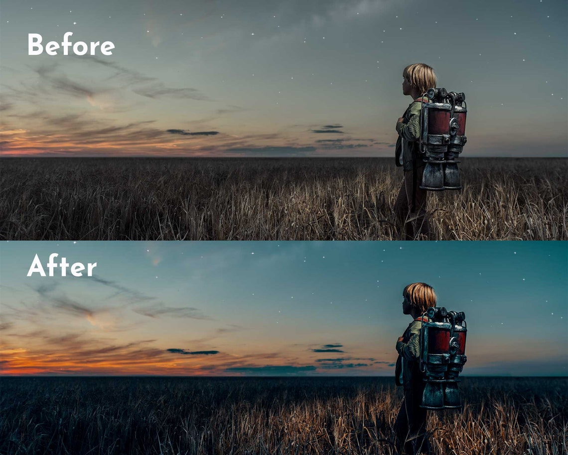 20 Night Cinematic Luts Pack for Color Grading Video - Etsy