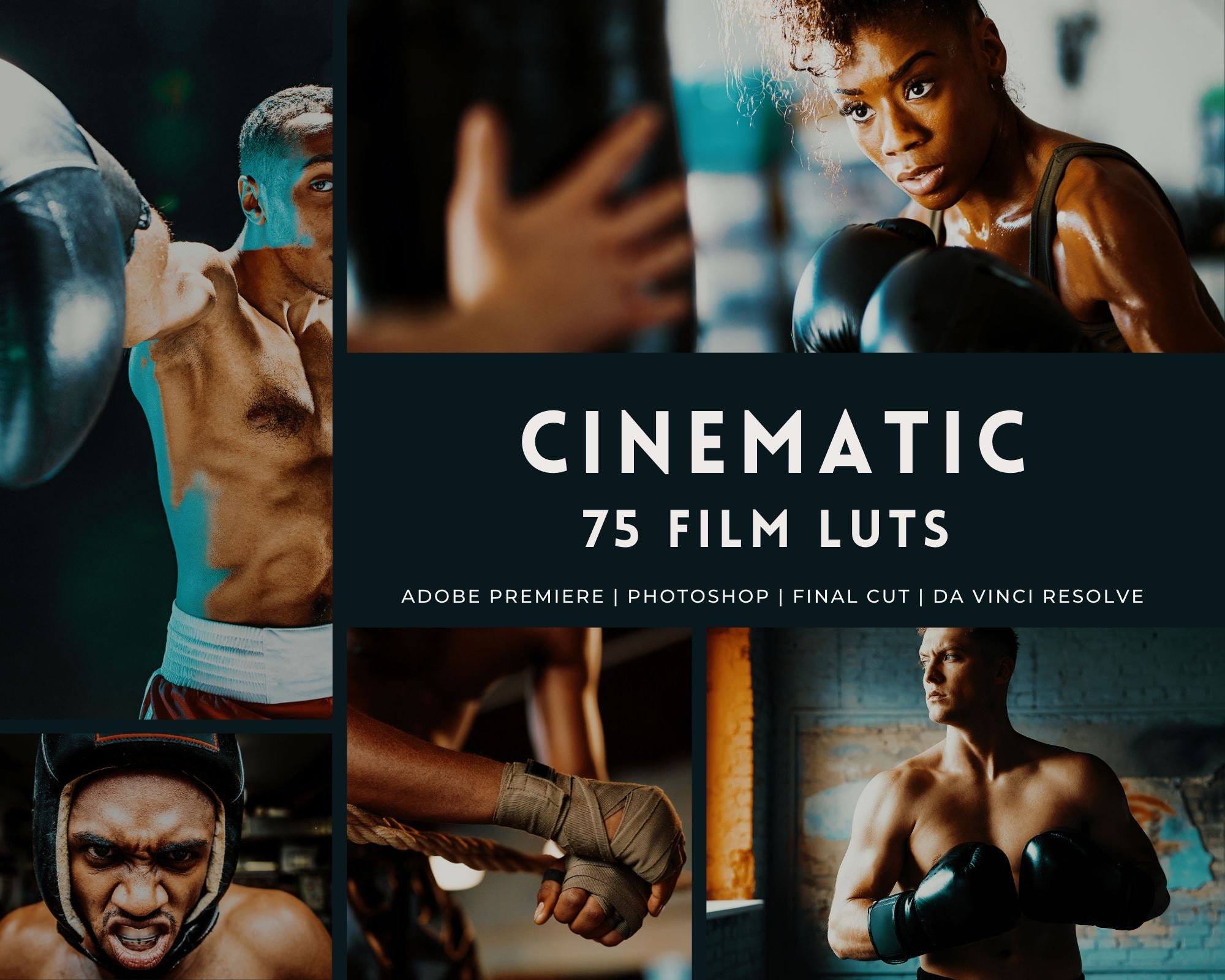 500 Professional Cinematic Film Luts Pack Color Grading | Video Presets ...