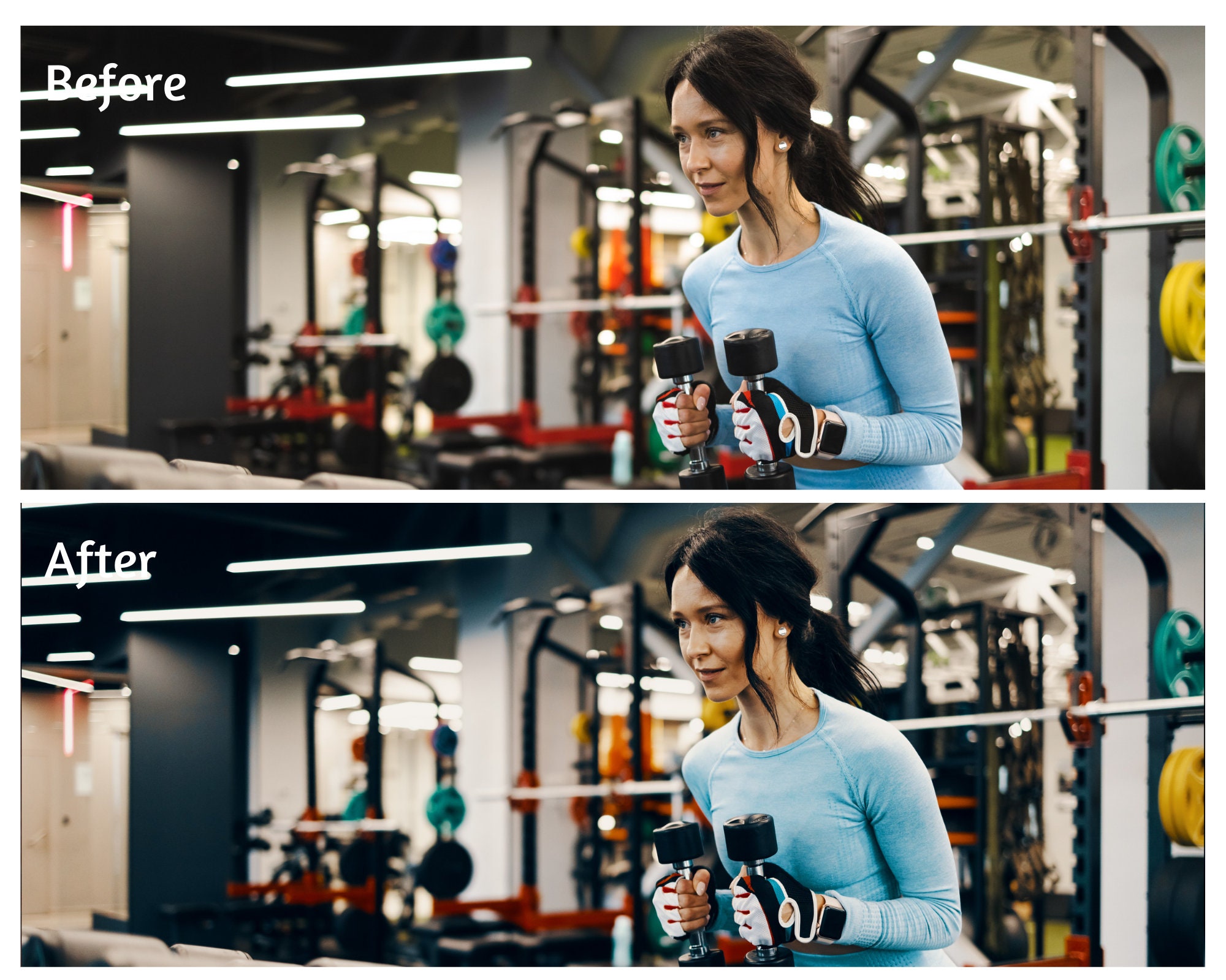 30 FITNESS Film Grade Luts Pack for Color Grading Video and Photo Video ...