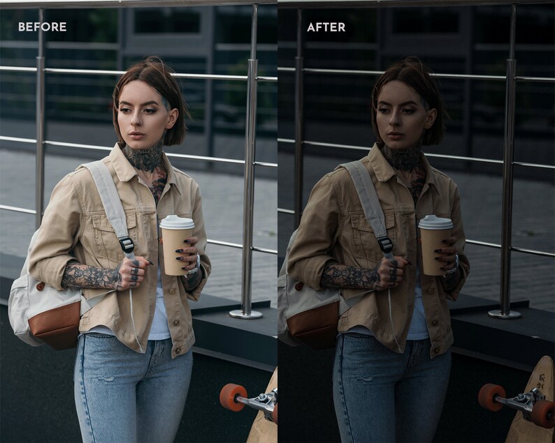 15 DARK AESTHETIC Lightroom Presets Mobile & Desktop Dark - Etsy