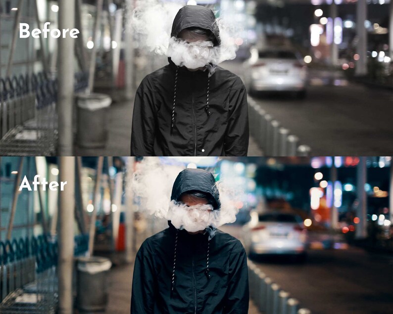 20 Night Cinematic Luts Pack for Color Grading Video - Etsy