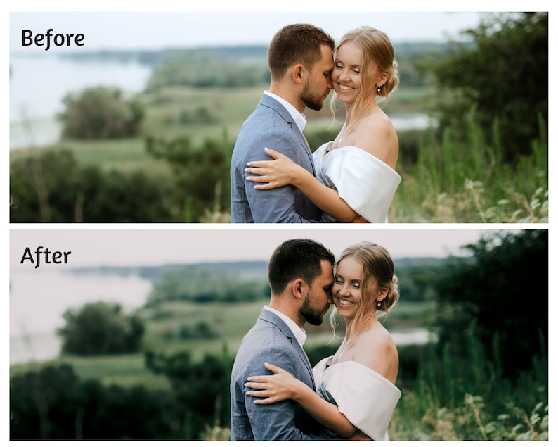 50 WEDDING Film Luts Pack Color Grading Wedding Presets - Etsy