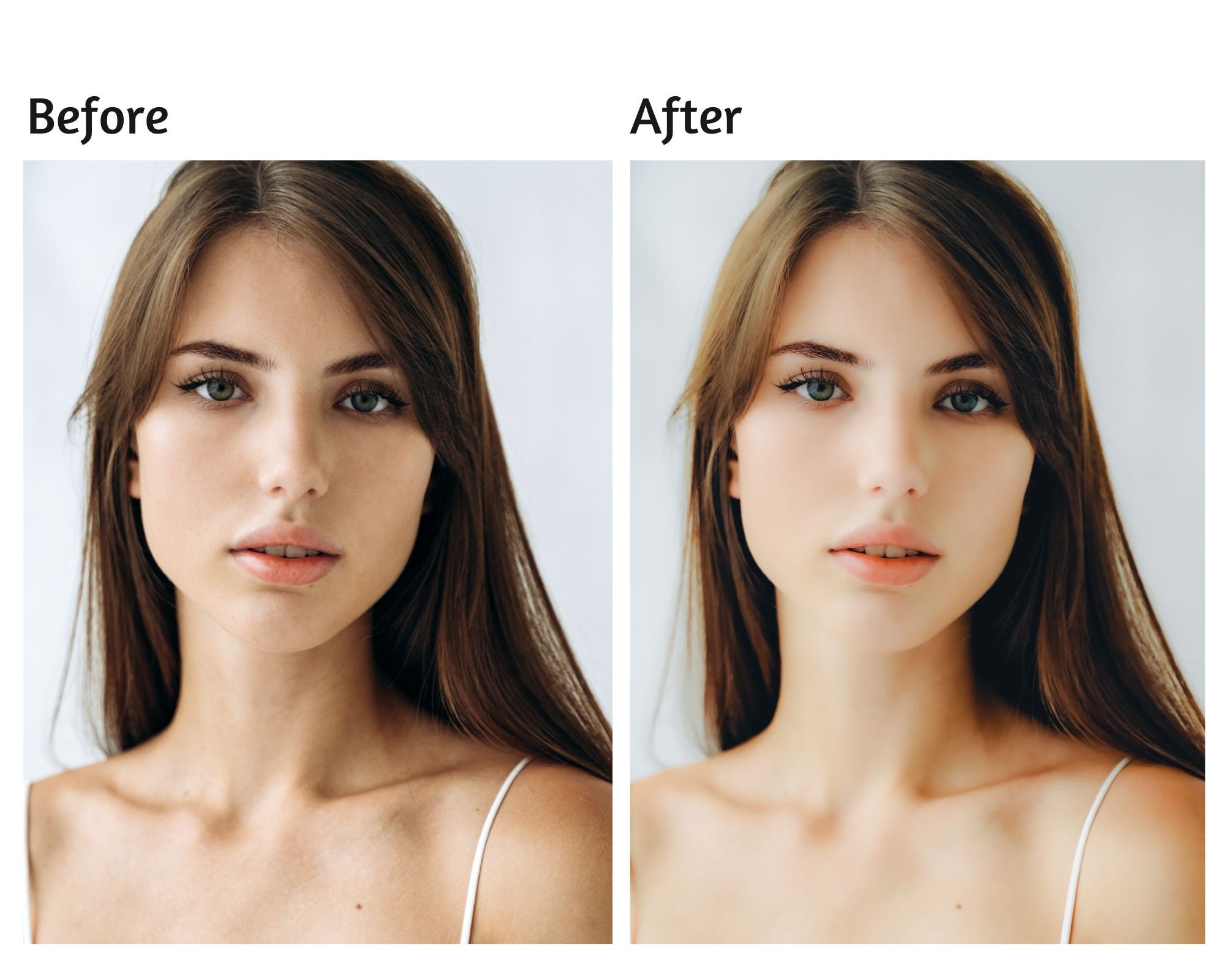 15 BEAUTY PORTRAIT Lightroom Presets Mobile & Desktop Photo Editing ...