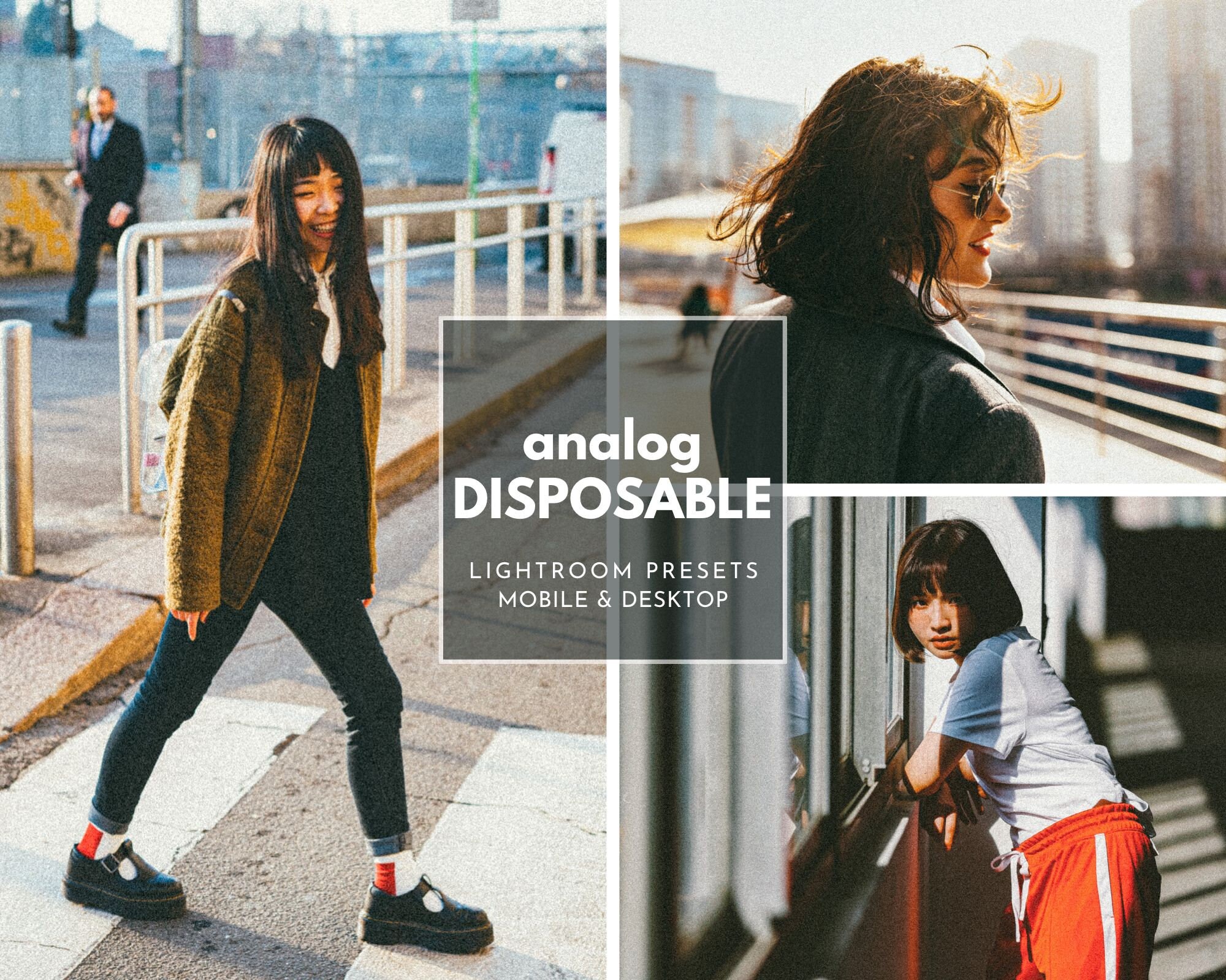 15 DISPOSABLE ANALOG Lightroom Presets Mobile Presets, Desktop Presets ...
