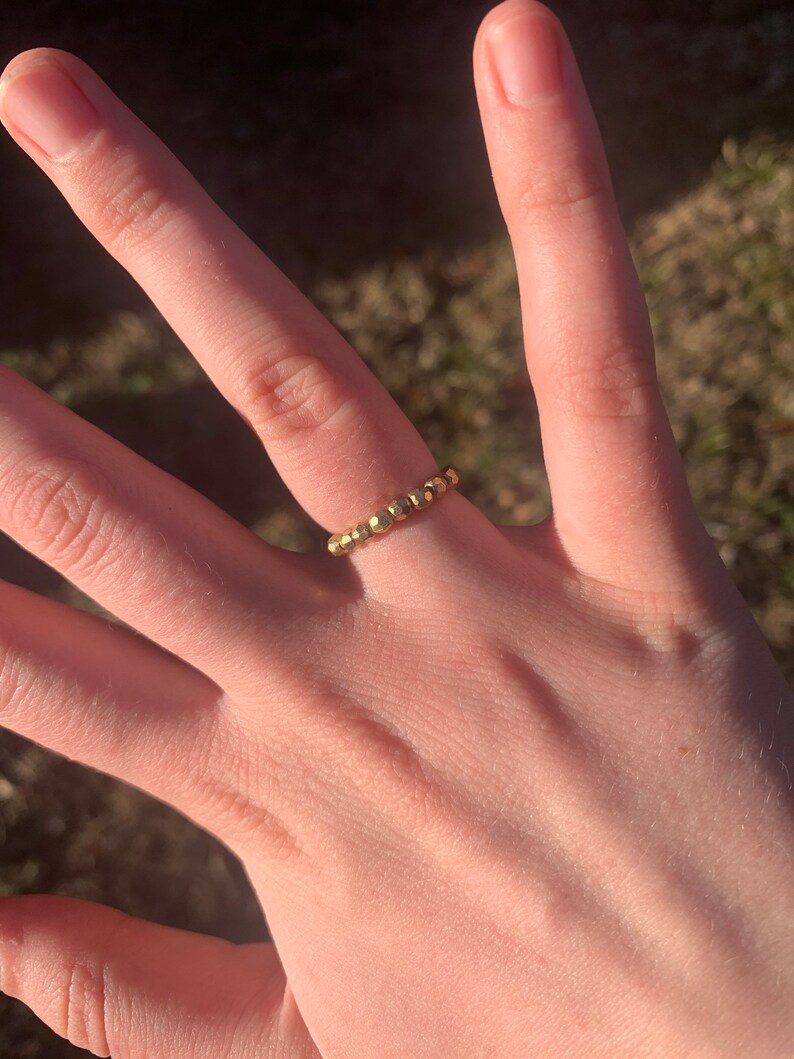 Stackable Heart Rings Preppy Heart Rings Seed Bead Heart - Etsy