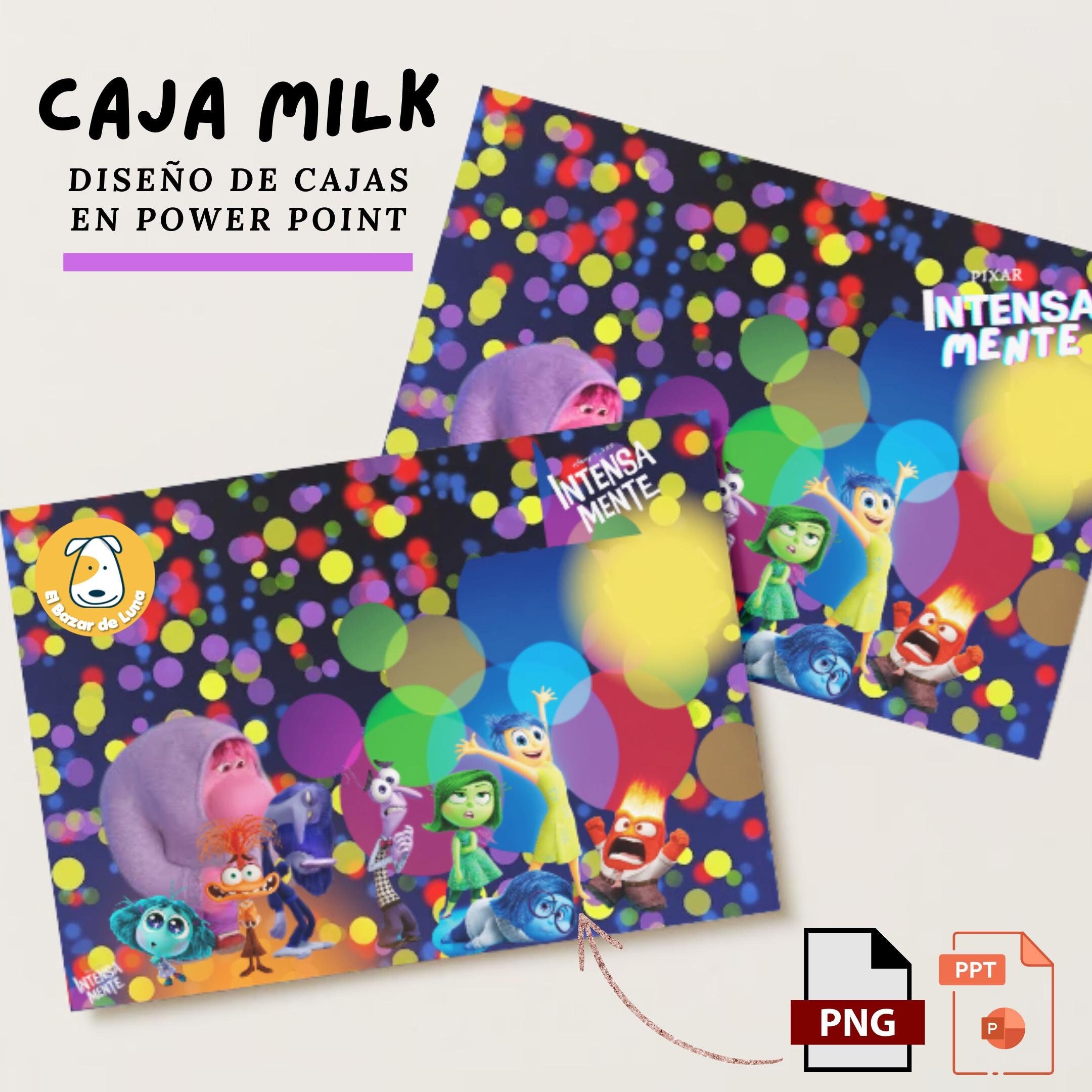 Milk Box With the Emotions of Intensely 2 /power Point Format, Includes ...