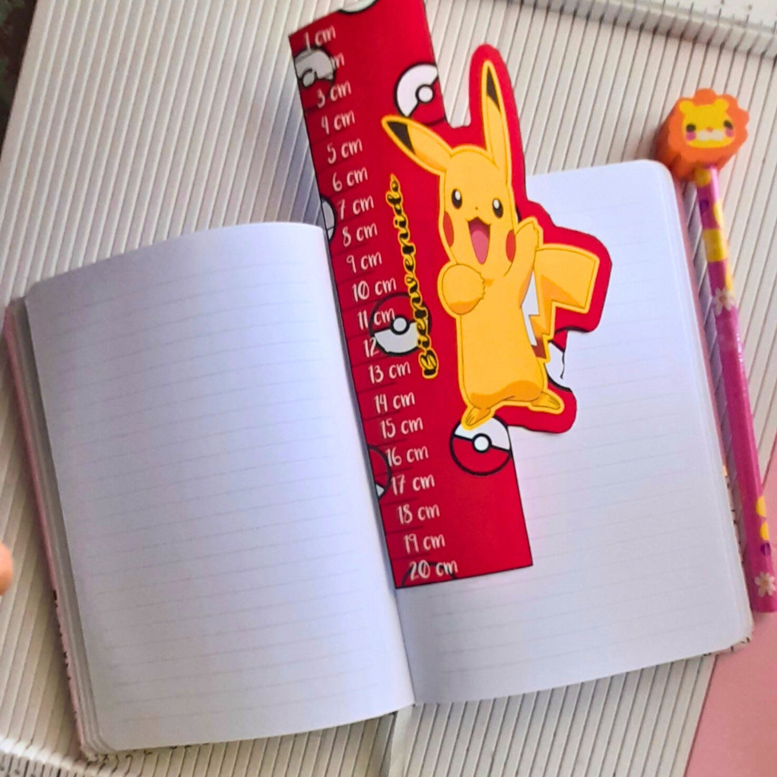 Ruler 20 Cm Pikachu Eevee Charmander PDF / Studio Cutting File Bookmark ...