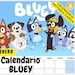 2024 Bluey Calendar to Customize on Canva / Printable A4 PDF - Etsy