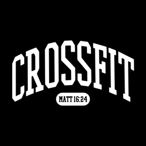 Christian Crossfit Shirt, Jesus Gym Tee, Matthew 16:24 Bible Verse ...