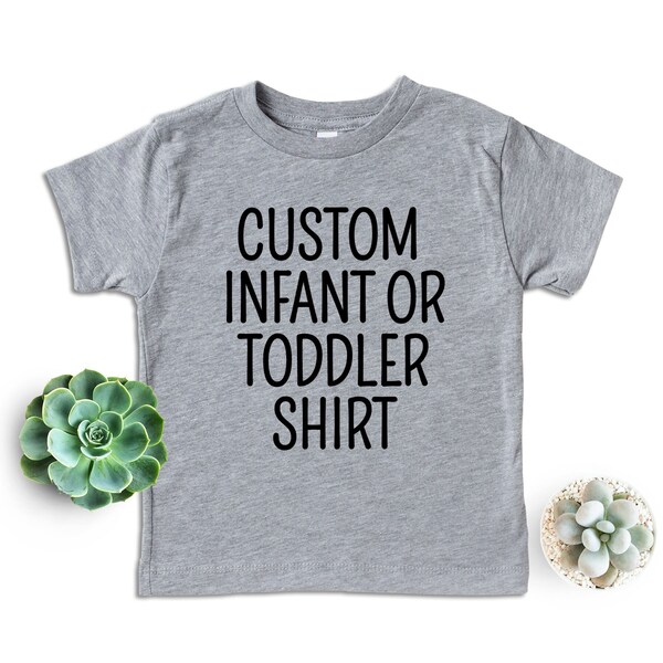 Custom Infant Shirt - Etsy