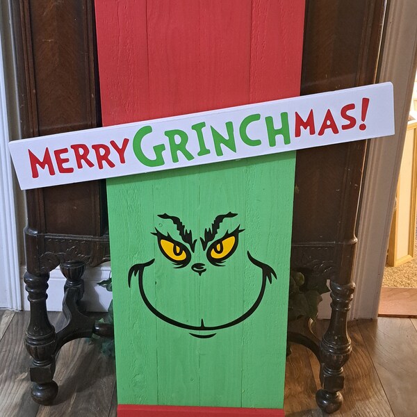 Large Grinch Decals - Etsy