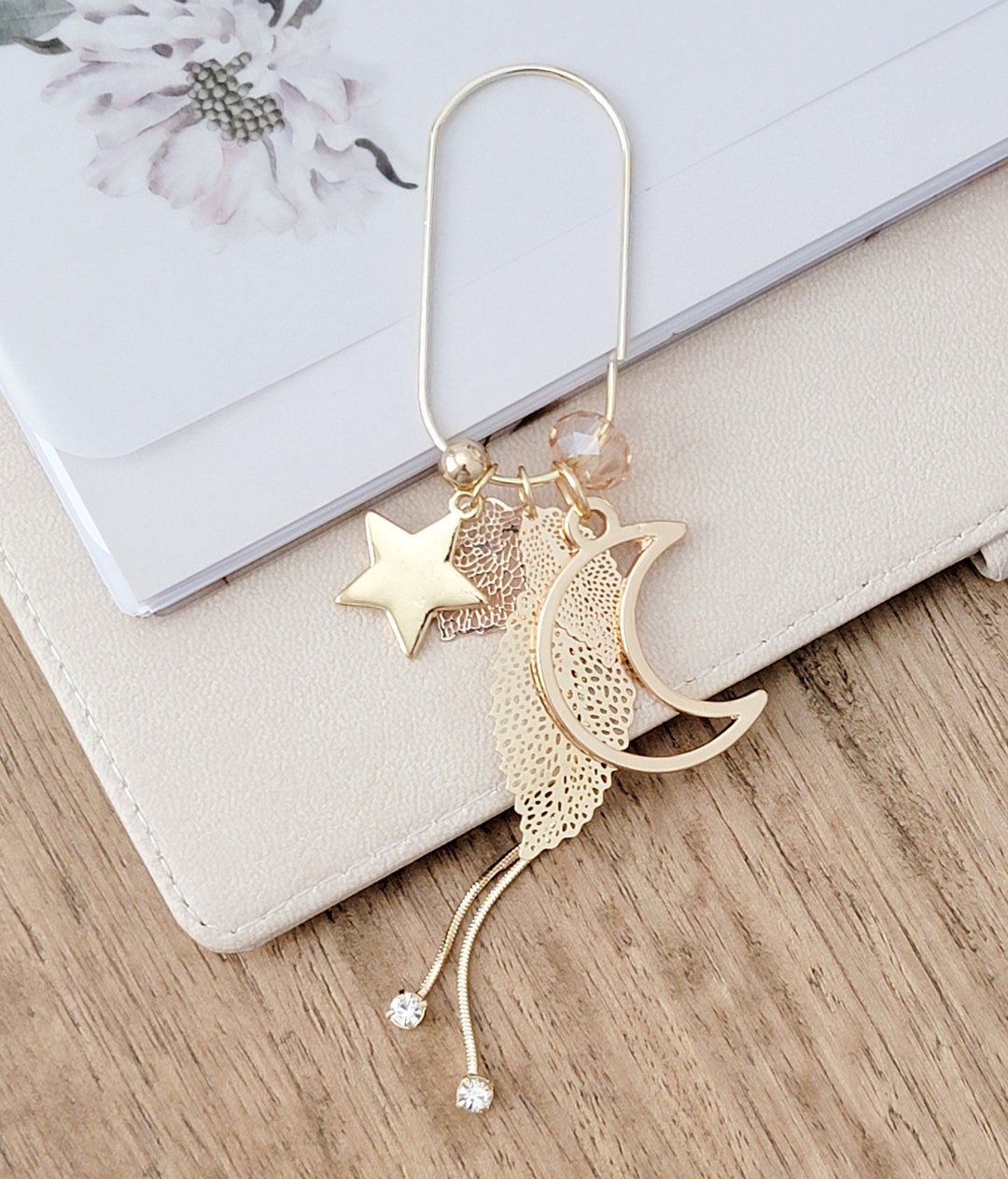 Paper Clip Planner Charm Notebook Charm Bookmark Planner Accessories ...