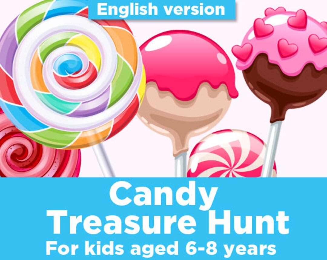 Candy Treasure Hunt for Children Aged 8-11. Direct Download. Cool ...