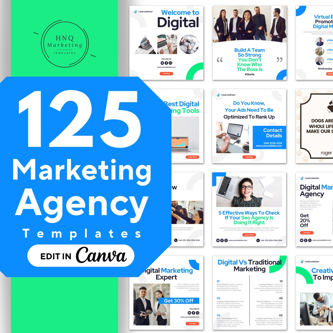 Digital Marketing Agency Templates, Business Marketing Templates ...