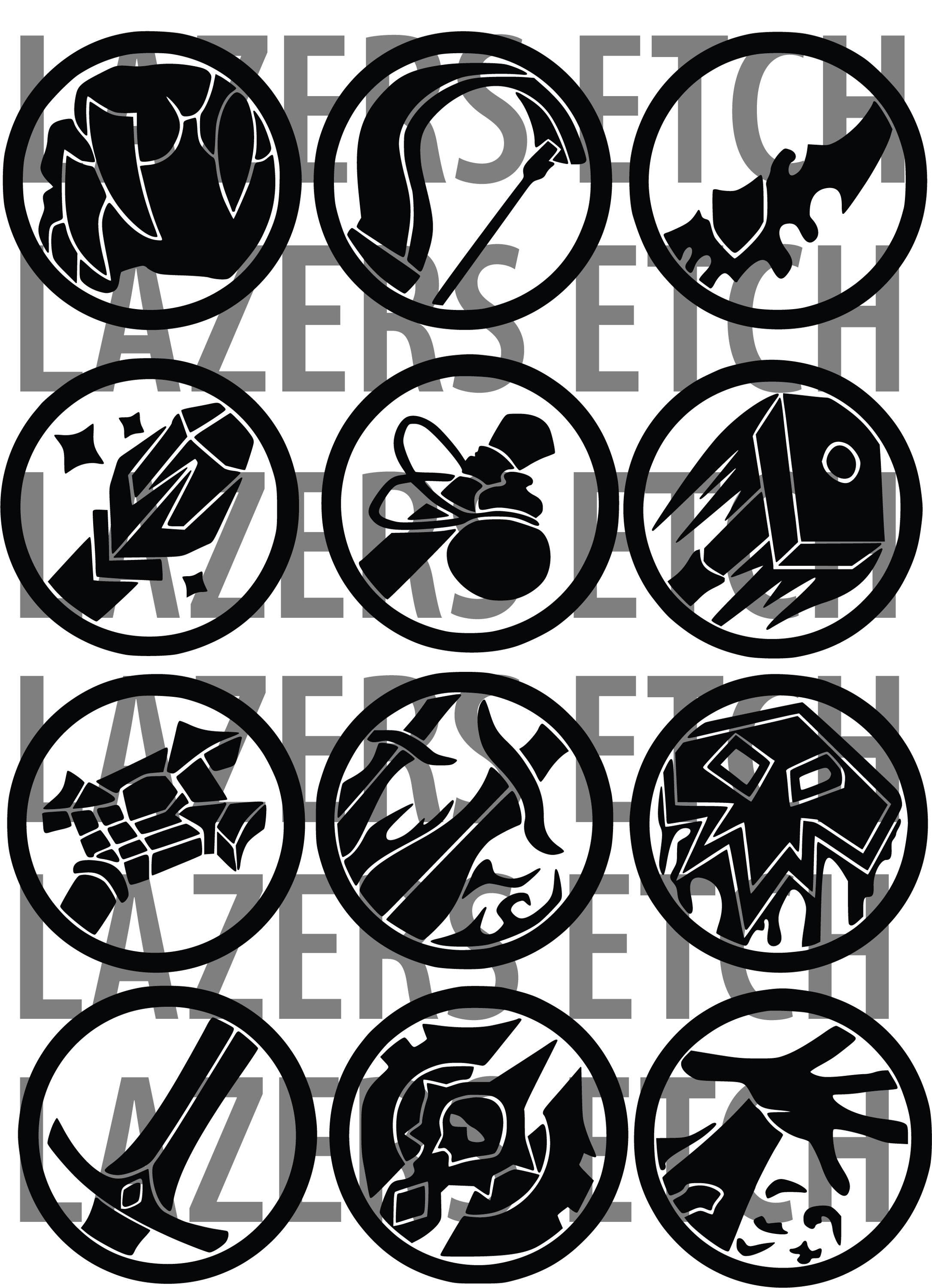 Class Icon SVG World of Warcraft DND - Etsy