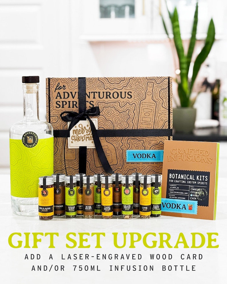 Vodka Infusion Kit: DIY Cocktail Gift Set for Espresso Martini Lovers ...