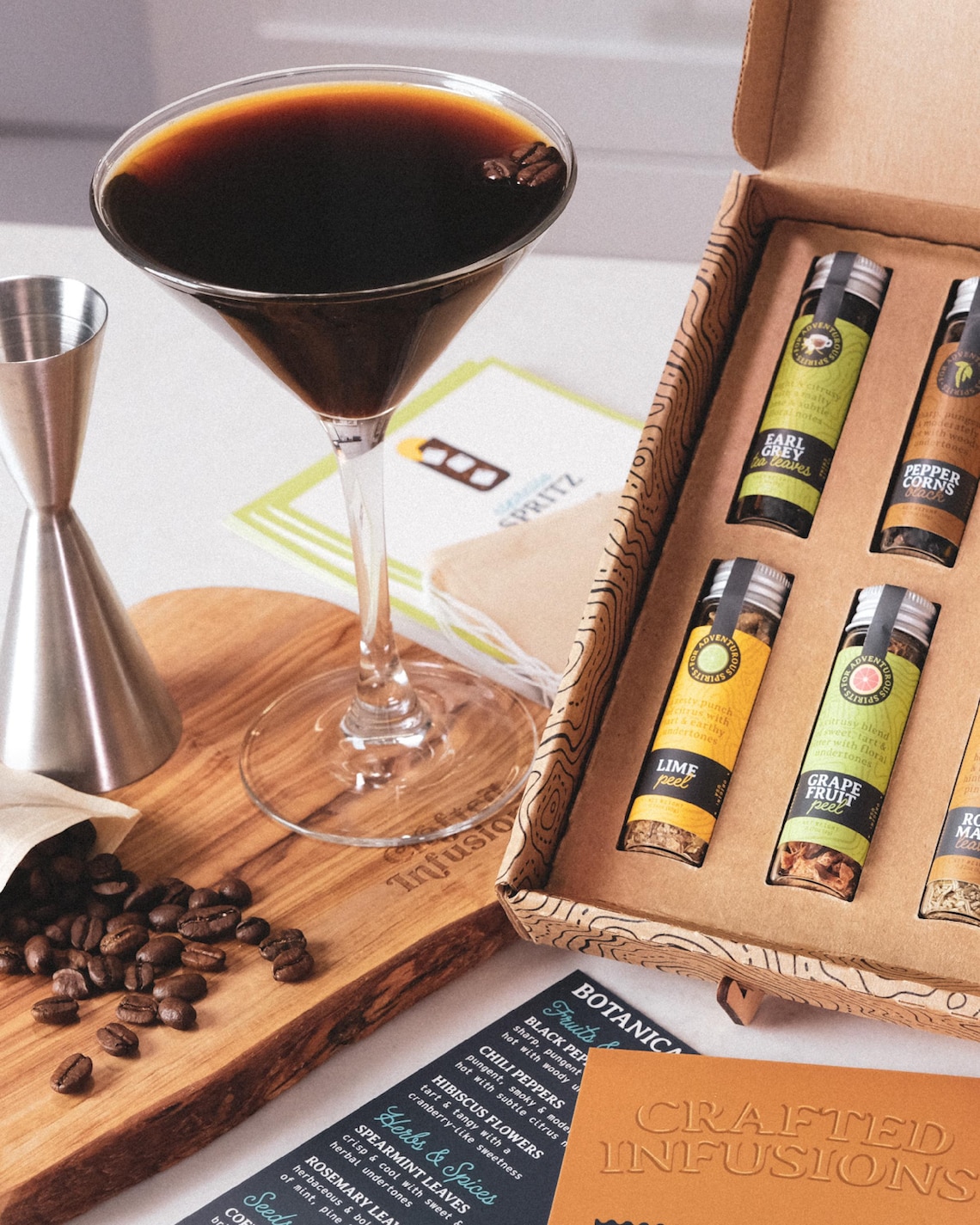 Vodka Gift Set • DIY Cocktail Kit for Personalized Espresso Martinis ...