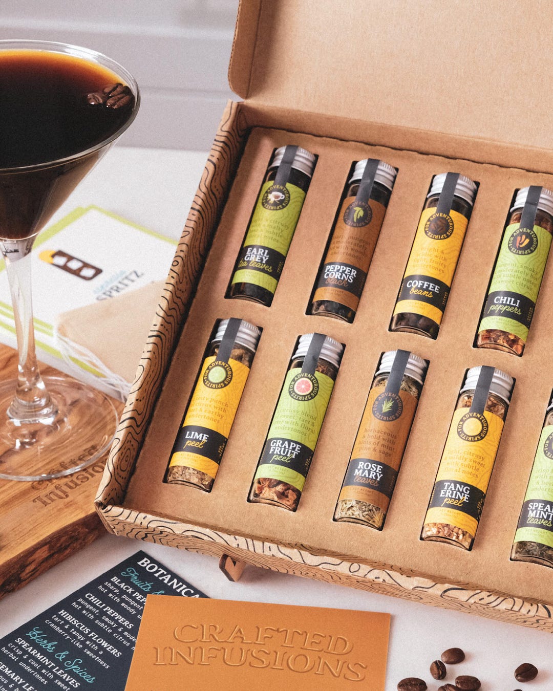 Vodka Infusion Kit: DIY Cocktail Gift Set for Espresso Martini Lovers ...