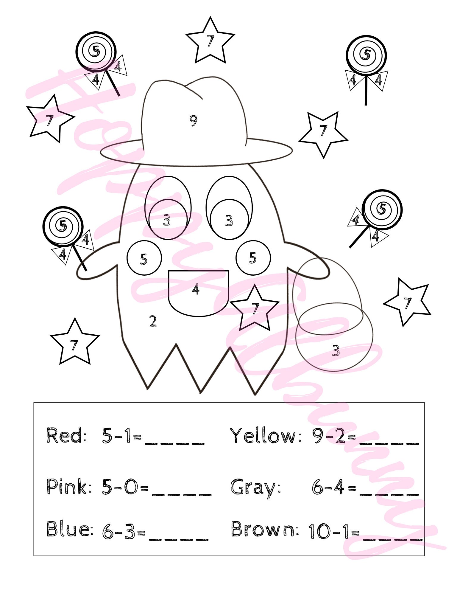Printable Halloween Coloring Page, Printable Halloween Activities for ...