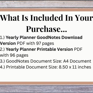 Undated Digital Planner, Year Planner, Digital Planner, Printable ...