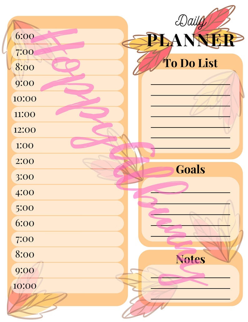 Printable Holiday Planner, Fall Planner Bundle Printable and Goodnotes ...