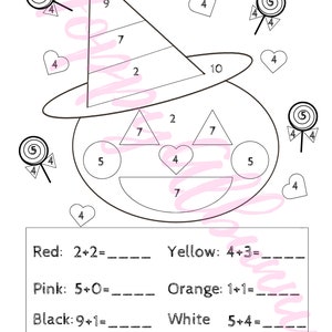 Printable Halloween Coloring Page, Printable Halloween Activities for ...