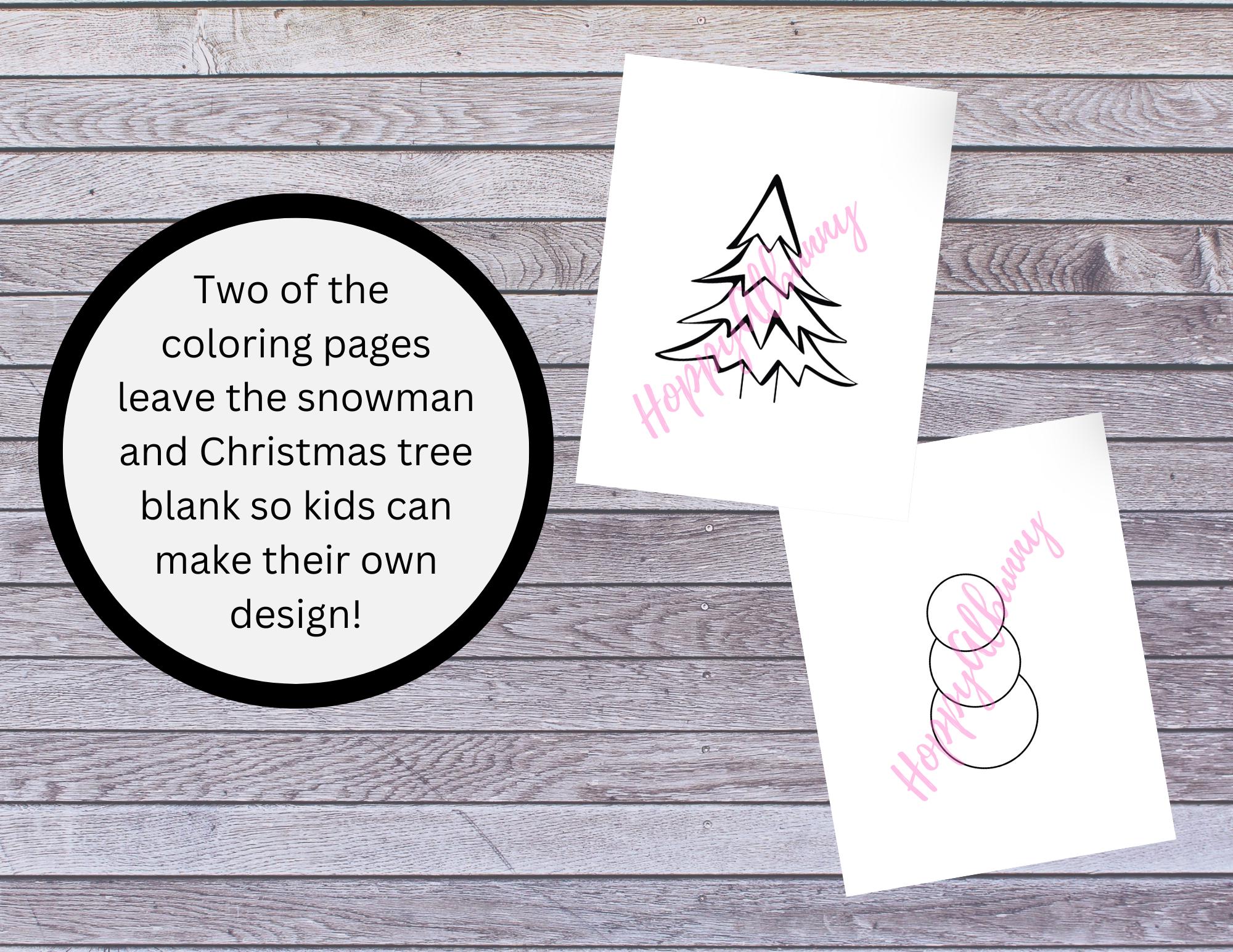 Printable Christmas Coloring Pages, Christmas Coloring Pages, Christmas ...