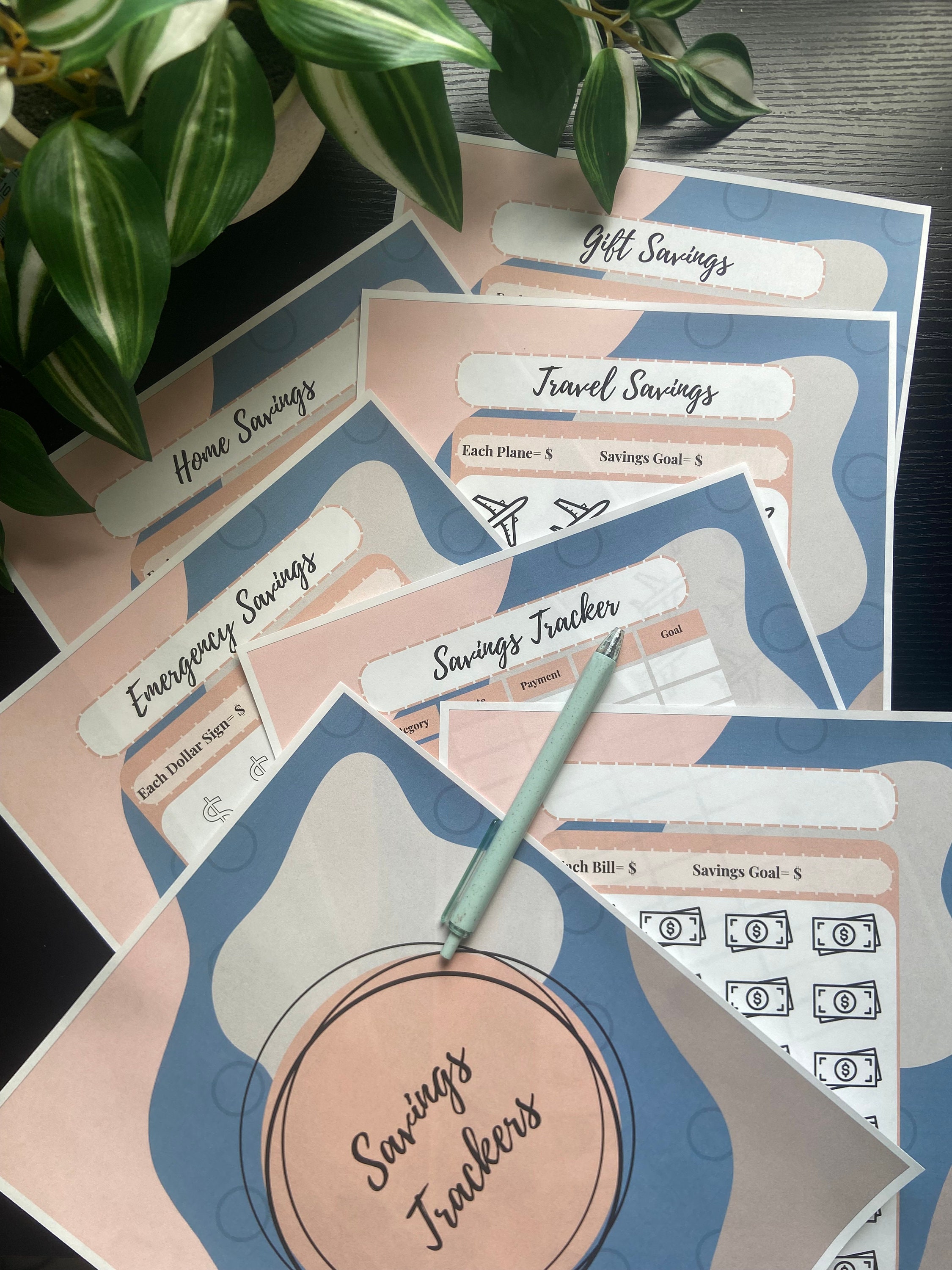 Digital Budget Planner, Finance Tracker, Financial Planner, Printable ...