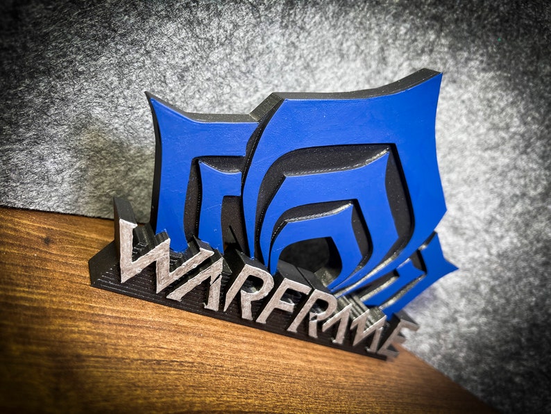 Warframe Logo Action Figure - Etsy