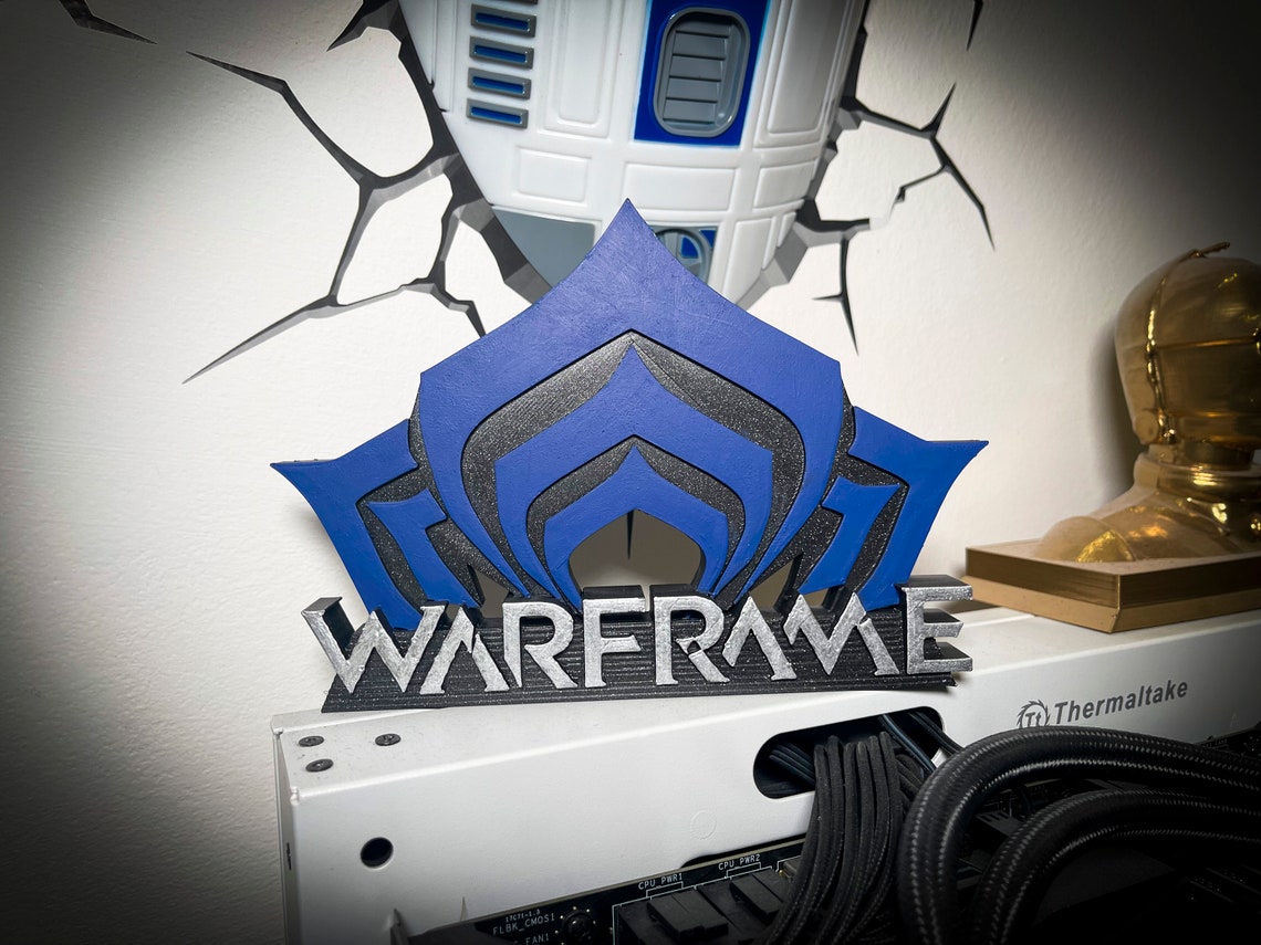 Warframe Logo Action Figure - Etsy