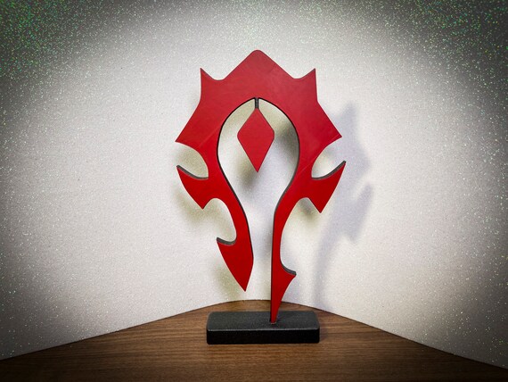 Horda World of Warcraft Logo Action Figure - Etsy