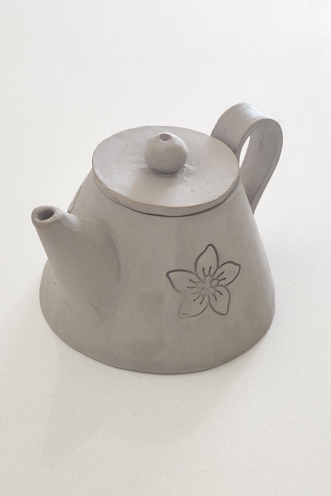 Cute Teapot Slab Stencil – Perfect for Pottery & Clay Crafting 2D Print ...