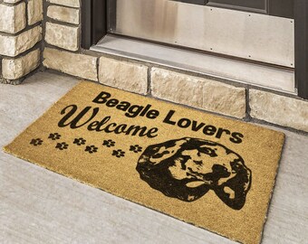 Beagle Door Mat - Etsy