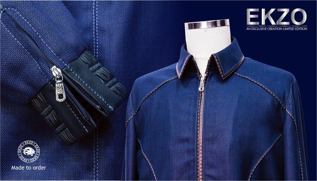 Men's Luxury Gift for Men Soude Leather Jacket Chashimir Leather Jacket Crocodile Leather Jacket ...