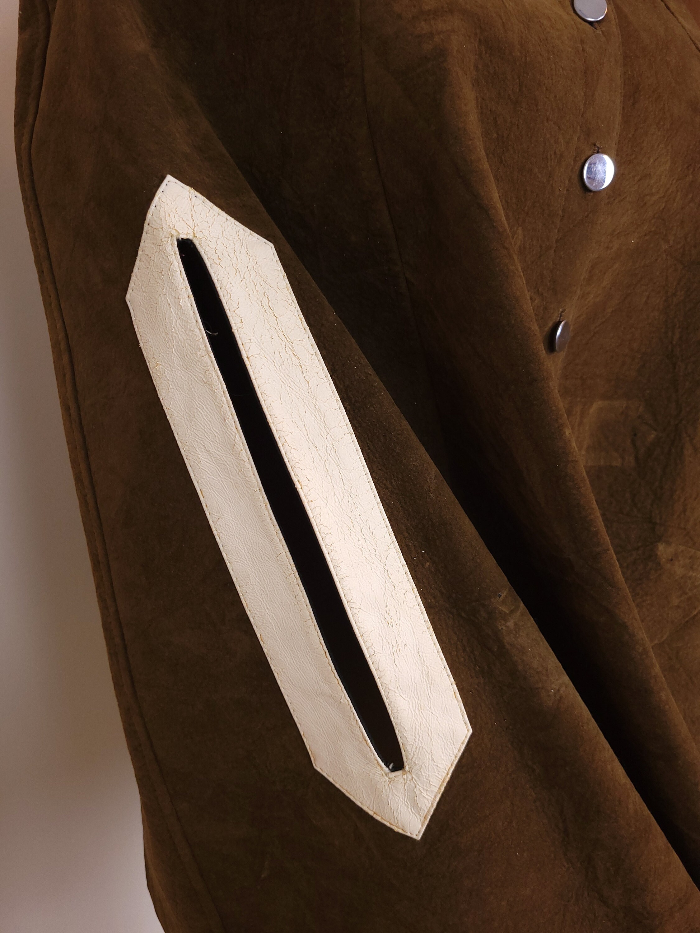 Vintage Jerold 1960s Brown Suede Cape With Collar - Etsy